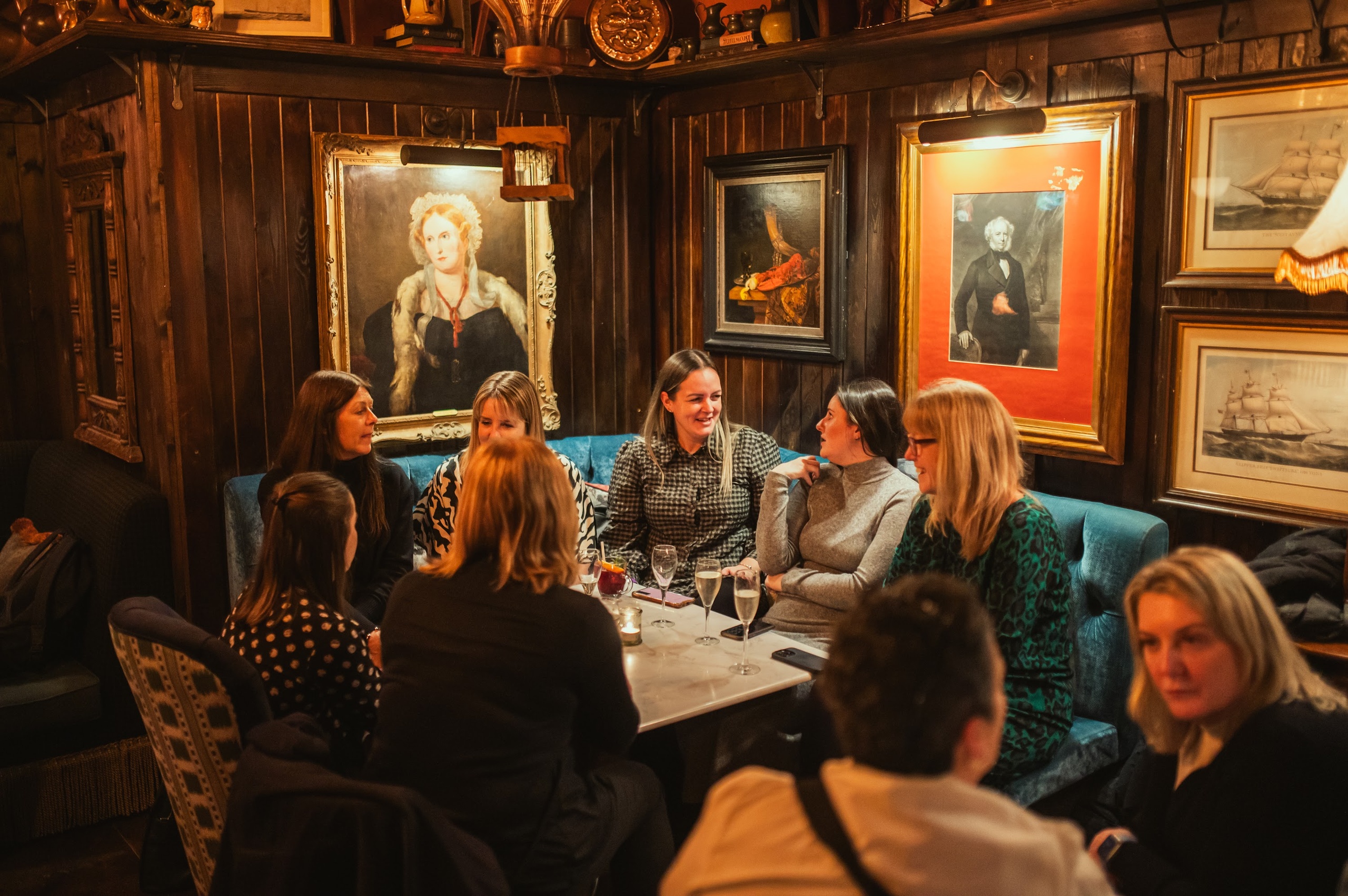 The Snug at Mr Fogg's City Tavern Venue Hire Liverpool Street