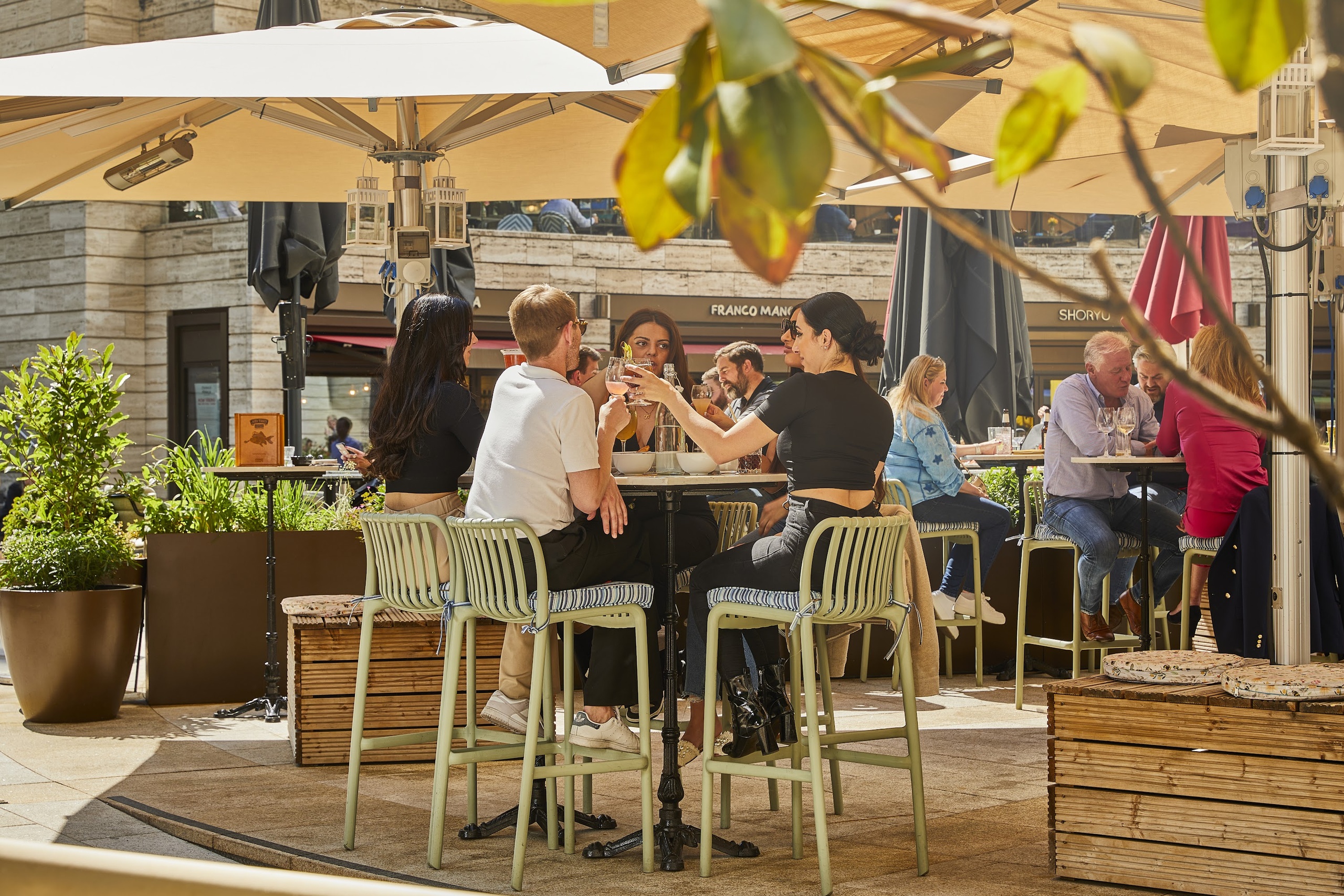 City Tavern Terrace at Mr Fogg's City Tavern Venue Hire Liverpool Street